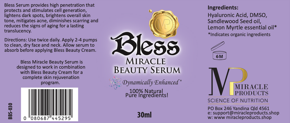 Bless Beauty Serum, Nature’s Answer to Rejuvenated Skin – Miracle Products