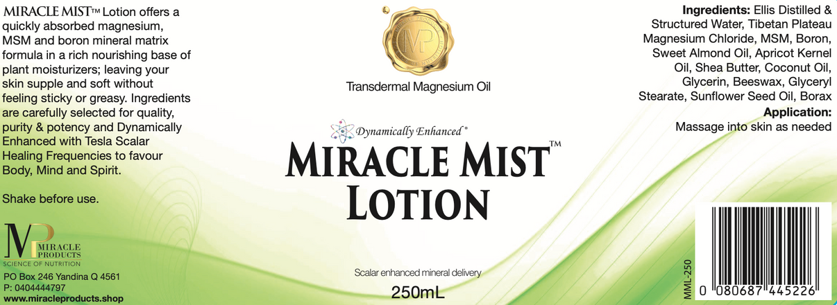 Miracle Mist Lotion To Transform Your Skin & Soothe Your Senses ...