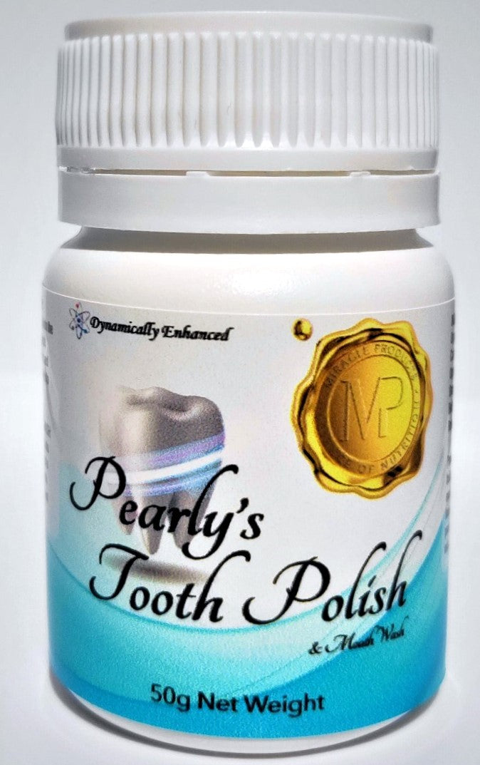 Pearly’s Tooth Polish-all natural tooth powder - Miracle Products